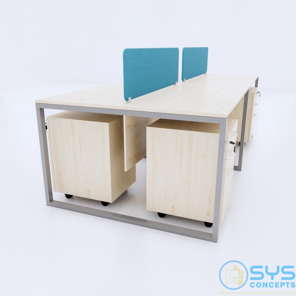 Desking System 002B – Executive Desk Set